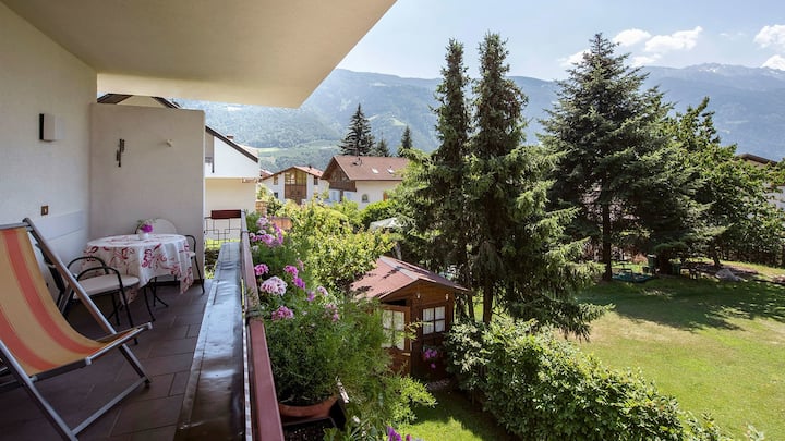 Schnitzer Ferienwohnung Löwenzahn - Parcines