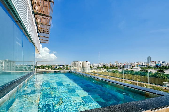®2br{the~city~center}@dtown +Pool+gym Nearcecilip - Santo Domingo