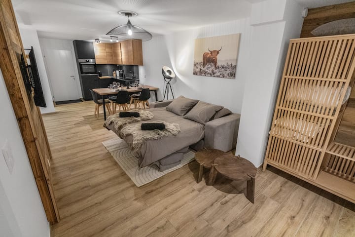 Appartement Rénové Avec Vue Panoramique Et Sauna - Saas-Fee