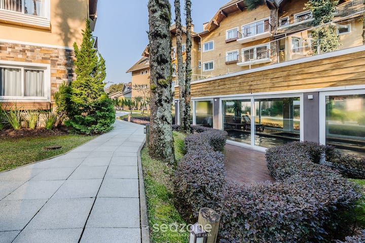 Beautiful Apartment With Heated Pool Cap0302 - Gramado