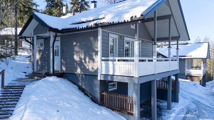 Villa Magnolia 1 - Warm Cozy Villa With Sauna - Jämsä