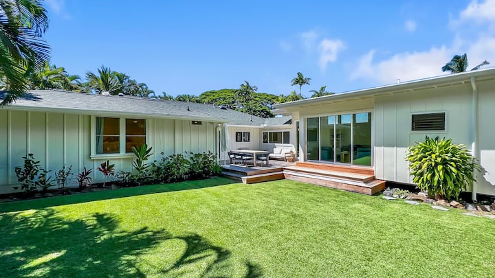 Lanikai Ola Nani: Luxe Oasis W/garden Views - Lanikai Beach, HI