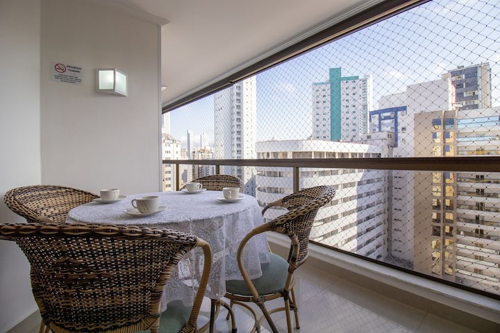 Lbt121 - Churrasq, Sacada, Av. Brasil, Climatizado - Balneario Camboriú