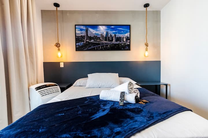 Studio Exclusivo Frente Ao Metrô + Vaga E Ac - Sao Paulo