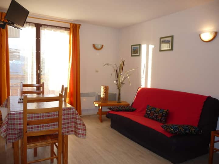 3 Pièces - 2 Chambres - Pied Des Pistes - Les Adrets