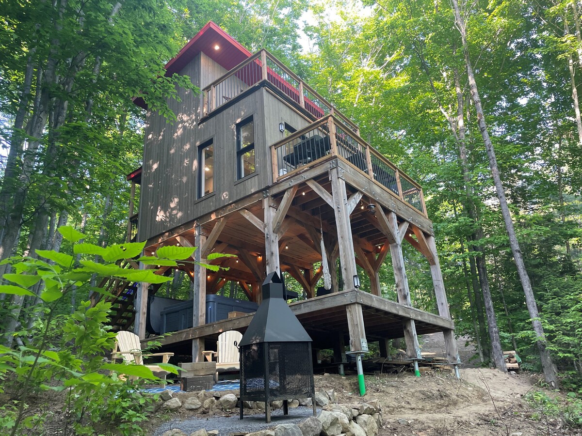 Village Perche - The Cardinal - Spa - Chalets for Rent in Matawinie ...
