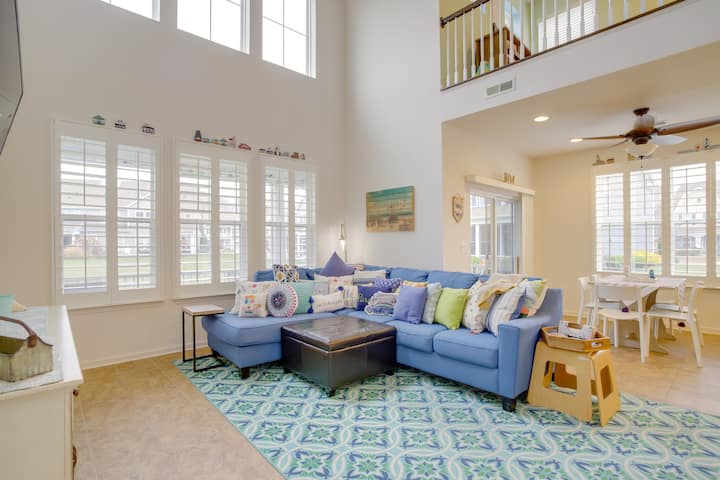 Shuttle To Beach: Millville Townhome W/ Porch - Delaware