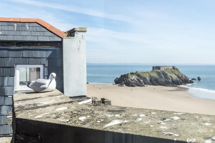 The Penthouse - Luxury 1 Bed - Panorama - Tenby - Tenby