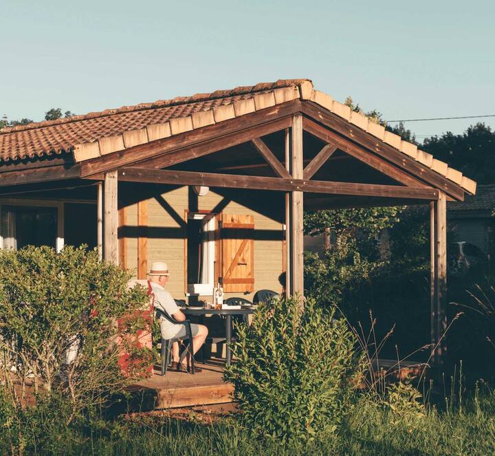 Chalet 3 éToiles - Piscine  - Eebbid - Lot