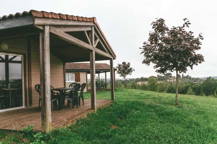 Chalet 3 éToiles - Piscine - Eebbib - Monclar-de-Quercy