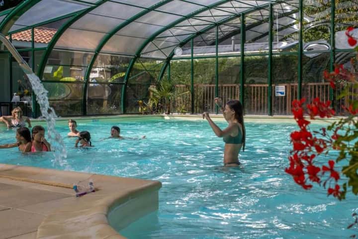 Zecamping 4* Mobil Home 35m² Piscine - Moliets-et-Maa