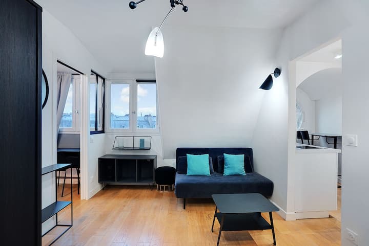 Joli Deux Pièces 2pers - Niel Ternes - Bail - Neuilly-sur-Seine