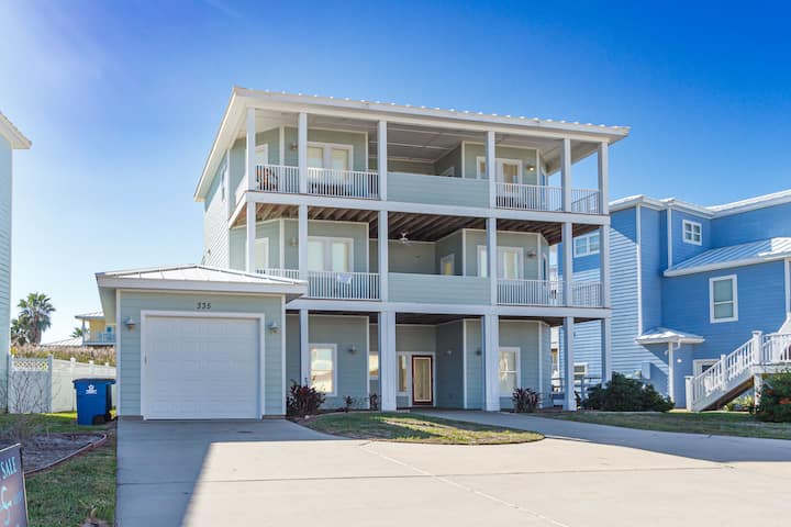 Rd335 Shared Pool,hot Tub, Boardwalk To The Beach - Port Aransas, TX