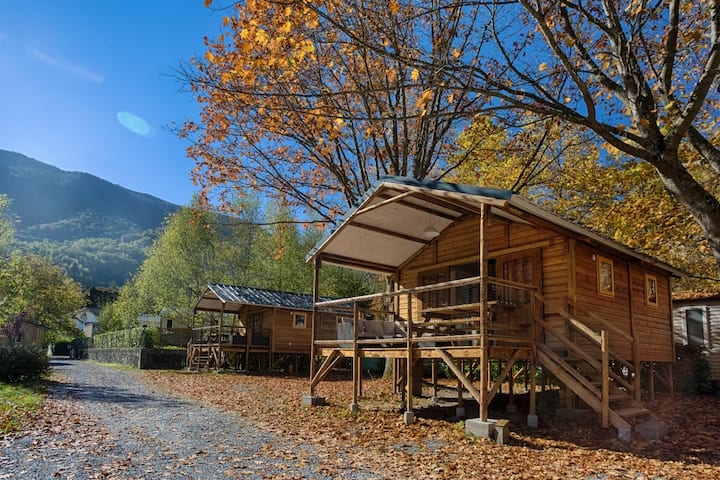 Cabane Sur Pilotis 3 Pièces 5 Personnes + Tv - Vallée d'Aspe