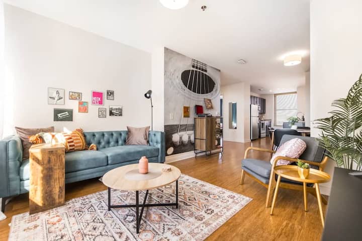 Modern Historic Loft | Walkable + Downtown Views - Macon, GA