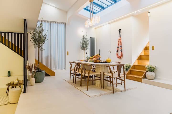 Spacieux Loft Avec Spa - 4br/8p - Montmartre - Paris