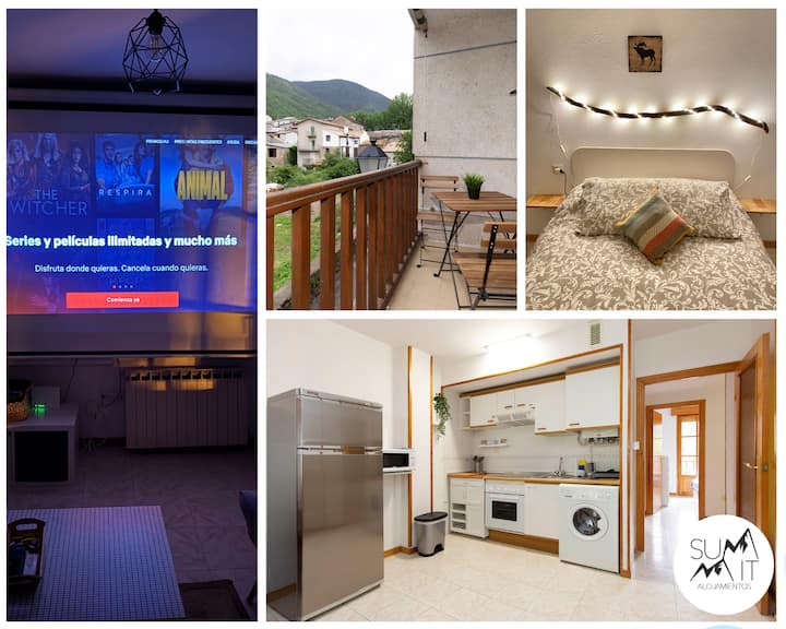 Treparriscos Home L Cine En Casa L Wifi L Vistas - Biescas