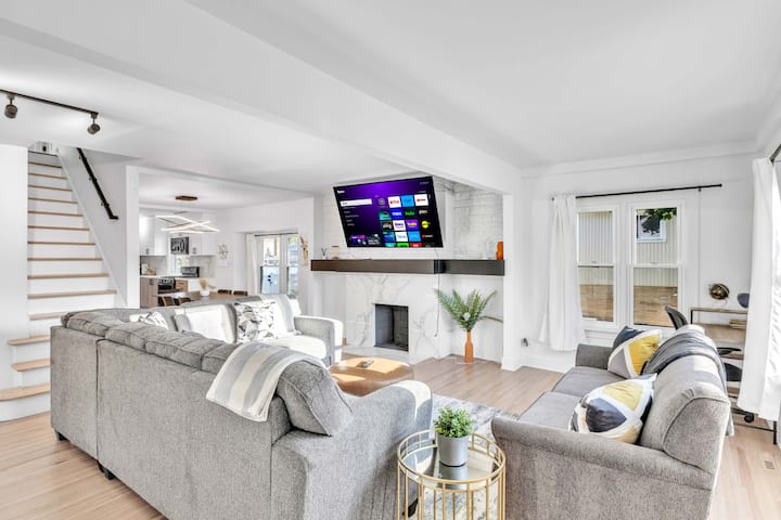 Elegant Haven: 4br/3ba Retreat-ideal For Longstays - Elmhurst, IL