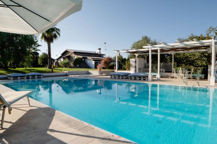 Villa Antici - Villa Avec Piscine Sur Les Castelli - Aprilia