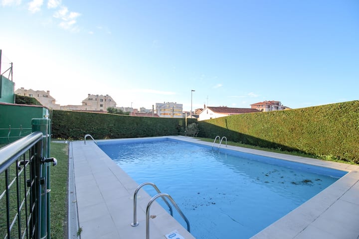 S20 Apartment Pool/terrace/garden - Santander