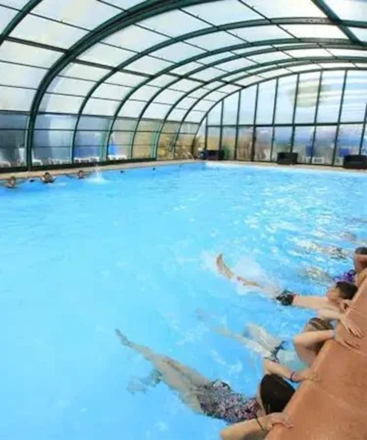 Zecamping 4* Mobil Home 32m² Piscine - La Faute-sur-Mer