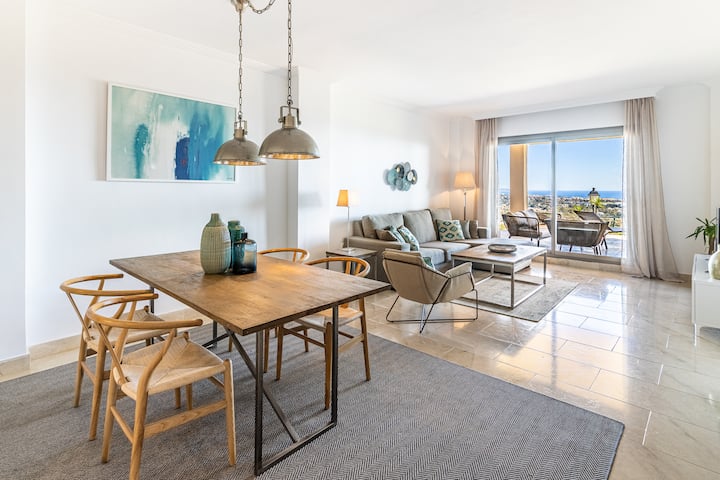 Sea Views And Garden In Señorio Cifuentes - Costa del Sol