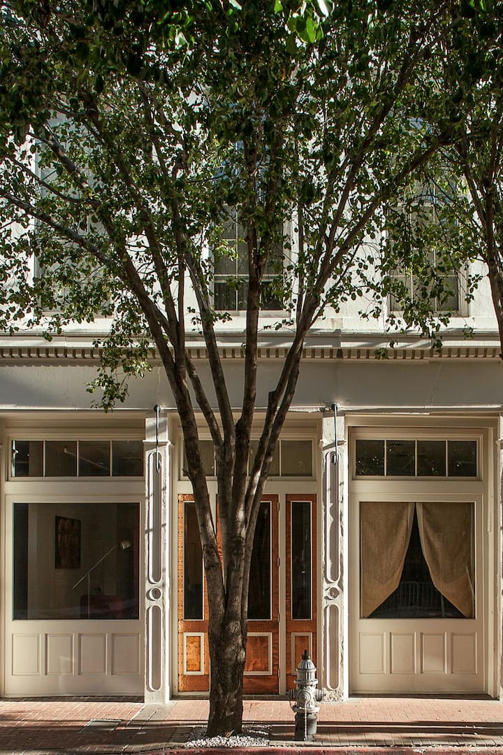 Stunning Limestone Bathroom & Art By David Harouni - New Orleans, LA