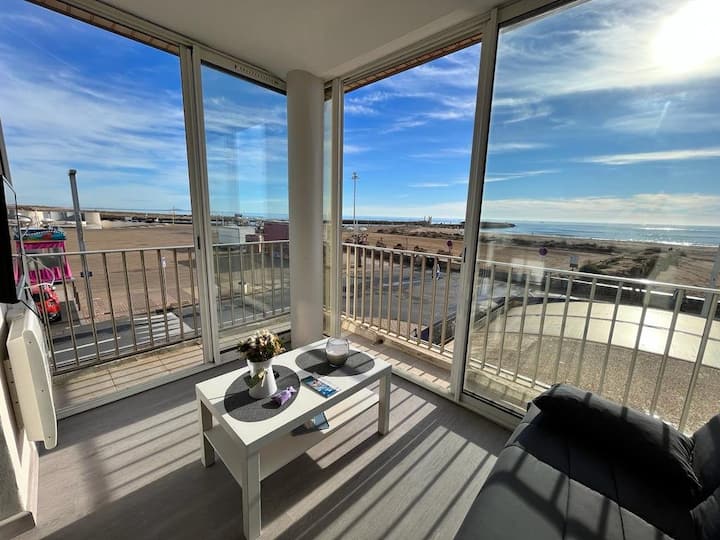 Magnificent Studio With Sea And Port View - Valras-Plage