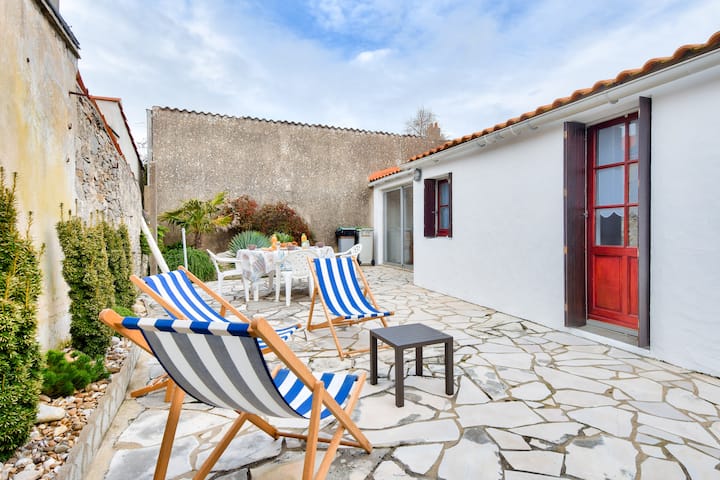 Centre Ville - Maison Pour 4 Avec Belle Cour - Noirmoutier-en-l'Île