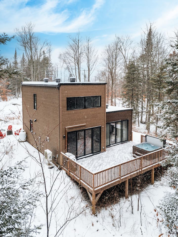 Modern Cabin, Spa, Mont-tremblant, Sushi, Bistro - Mont-Tremblant