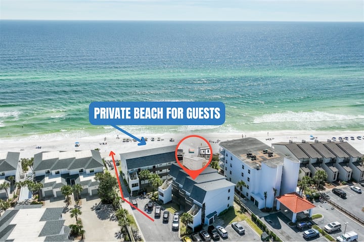 Private Beach/modern Condo Near Seaside/bikes - Seagrove Beach, FL