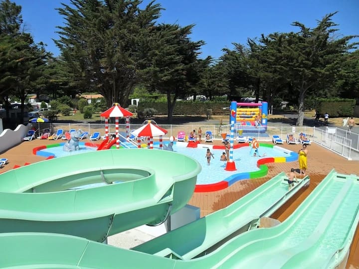 Camping 4* | Parc Aqua | Mobil Home 4p Tv - Saint-Martin-de-Ré