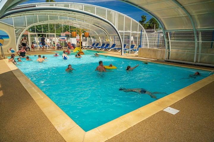 Mobilhometv|laplageà200m|camping4*|piscinecouverte - La Faute-sur-Mer