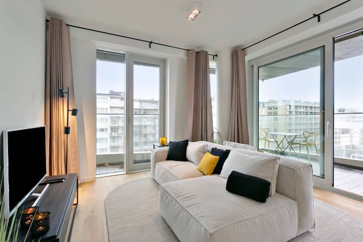 Huswell - Bright, Modern Apartment With Terrace Ne - Ostende