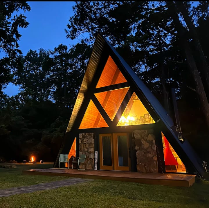 Family A-frame Cabin With Fire Pit & Lake Access! - Alabama
