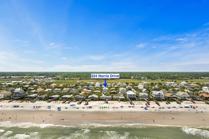 It's Nautical Nonsense Oceanview 4 Bedroom, 4 Bath - Pawleys Island, SC