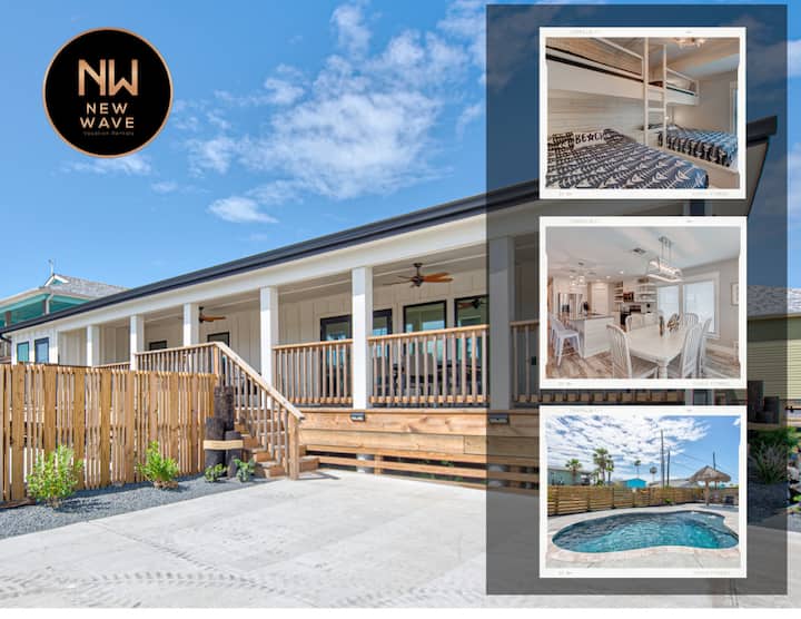 Crooked Cabin With Private Pool - Port Aransas, TX