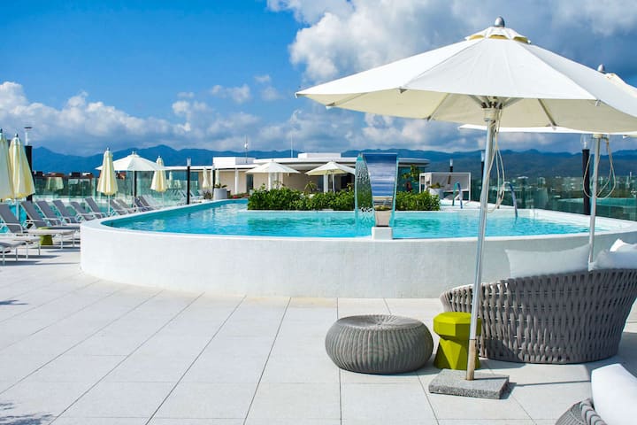 Marítima Golf Ph, 2 Pools, Gym, View, Parking - Bucerías