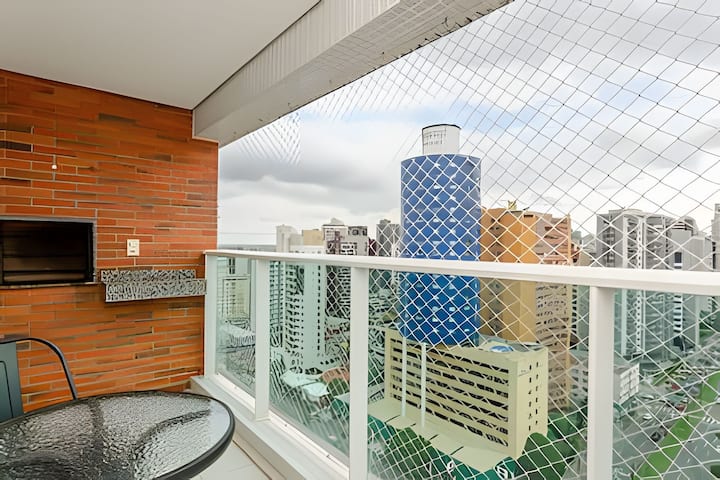 2 Quartos, Garagem E Vista Linda No Batel -22a - Curitiba