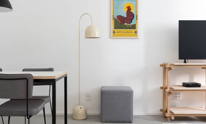 Tabas | Aconchegante Apê Na Vila Buarque | Vb0041 - São Paulo