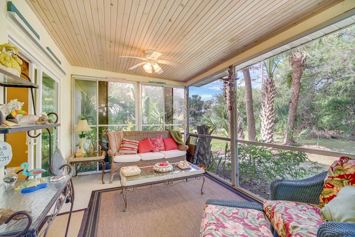 Sebastian Home W/ Screened Lanai: 8 Mi To Beach! - Sebastian, FL