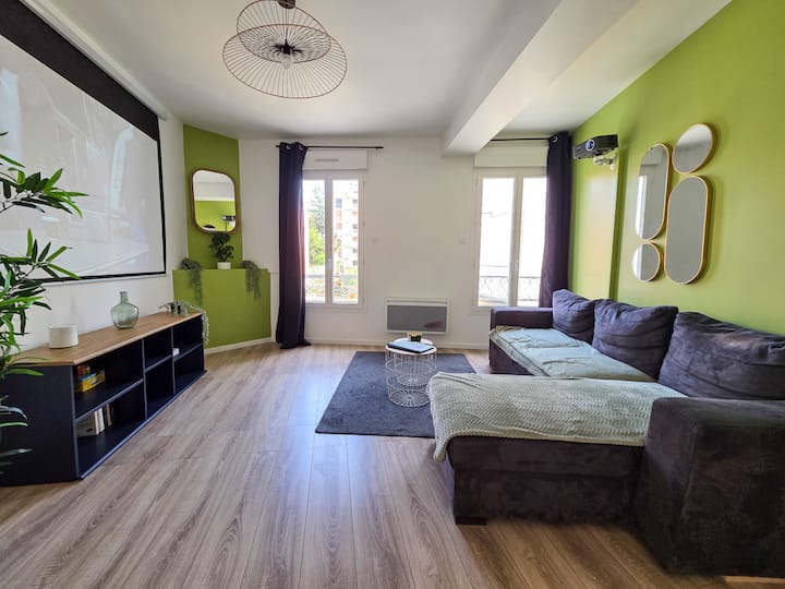Terrazza | Hyper Centre, Terrasse & Projecteur - Bergerac