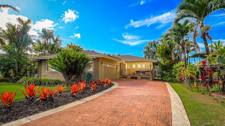 Guest Favorite - 3 Bedroom Home  With A/c Sleep 8 - Princeville, HI