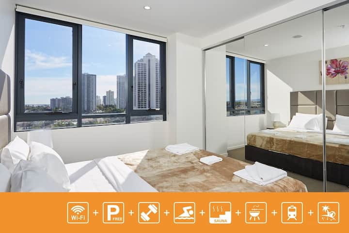 Comfort Central Gold Coast 2 Bedroom Apartment - Gold Coast