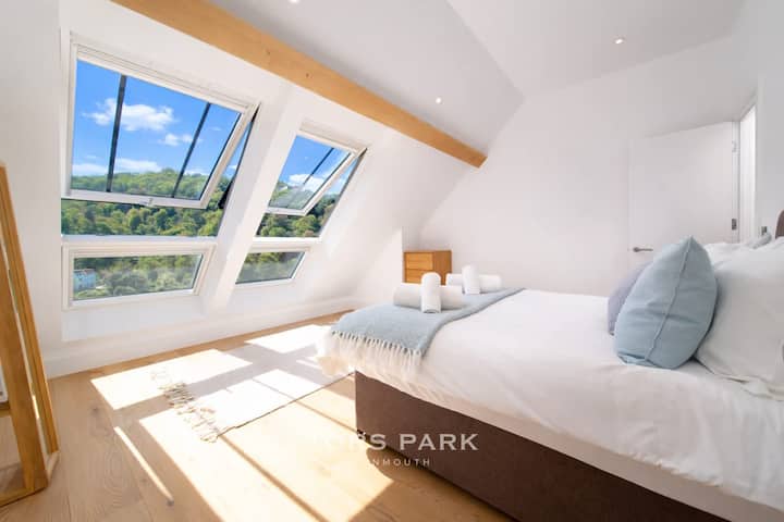 Chic Valley View Stay | Balcony | Parking | 2bed - Lynmouth