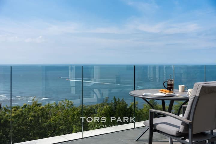 Family Sea View Retreat In Exmoor | 2bed | Terrace - Lynmouth