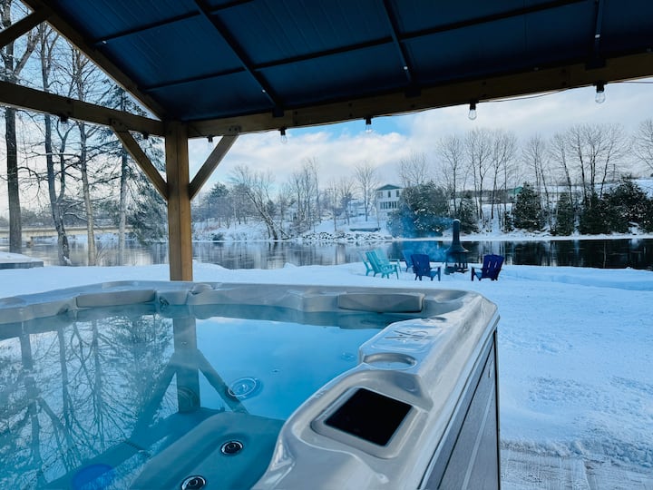 Monty Chalet,8 Pers Et Spa - Quebec