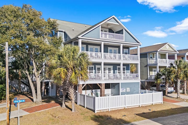 The Missing Peace: Private Pool & Block To Beach - Surfside Beach, SC