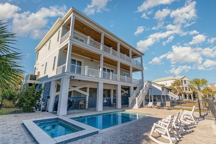 Barnacle Bill's: Inlet-front W/ Private Pool - Murrells Inlet, SC