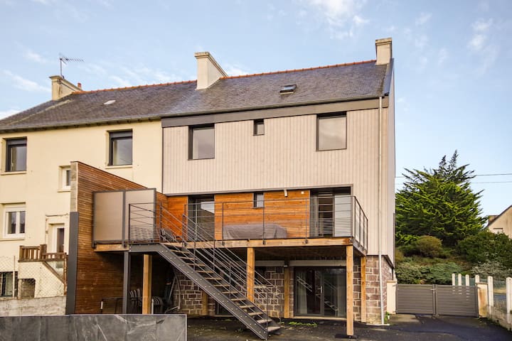 Le Galion - Maison Avec Terrasses, Proche Plage - Erquy